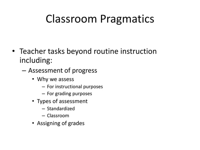 Chapter 6 pragmatics - assessment | PPTX