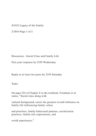 N3352 Legacy of the Family 22016 Page 1 of 2 .docx