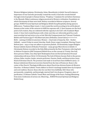 N3850 Personal Spiritual and Religious Beliefs Essay.docx