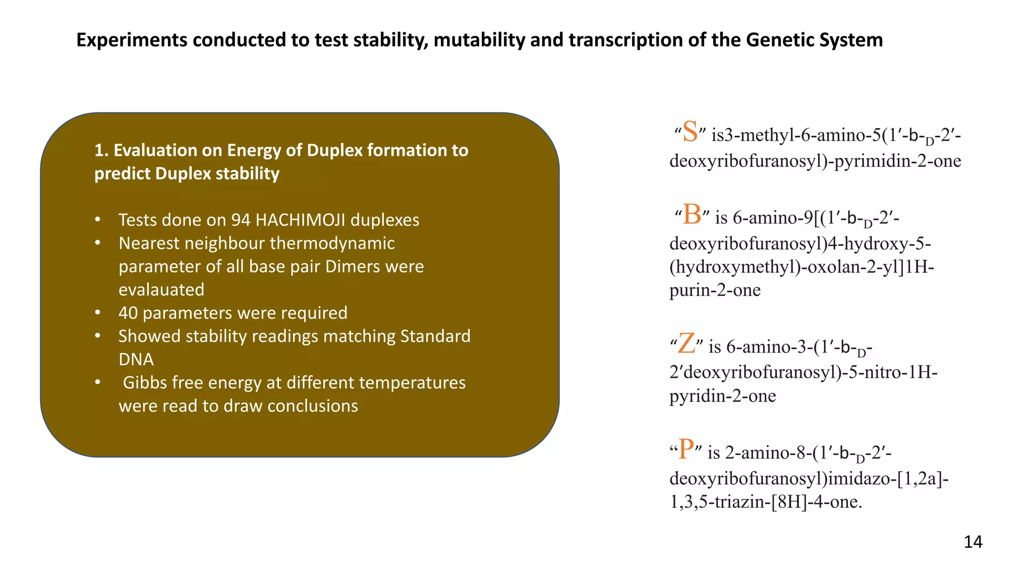 Expanding the Genetic Code | PPTX