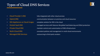 Cloud DNS Challenges | PPT