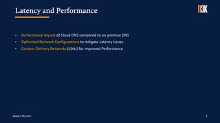 Cloud DNS Challenges | PPT