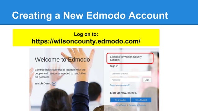 Edmodo module 1 -getting started- | PPT