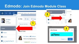 Edmodo module 1 -getting started- | PPTX