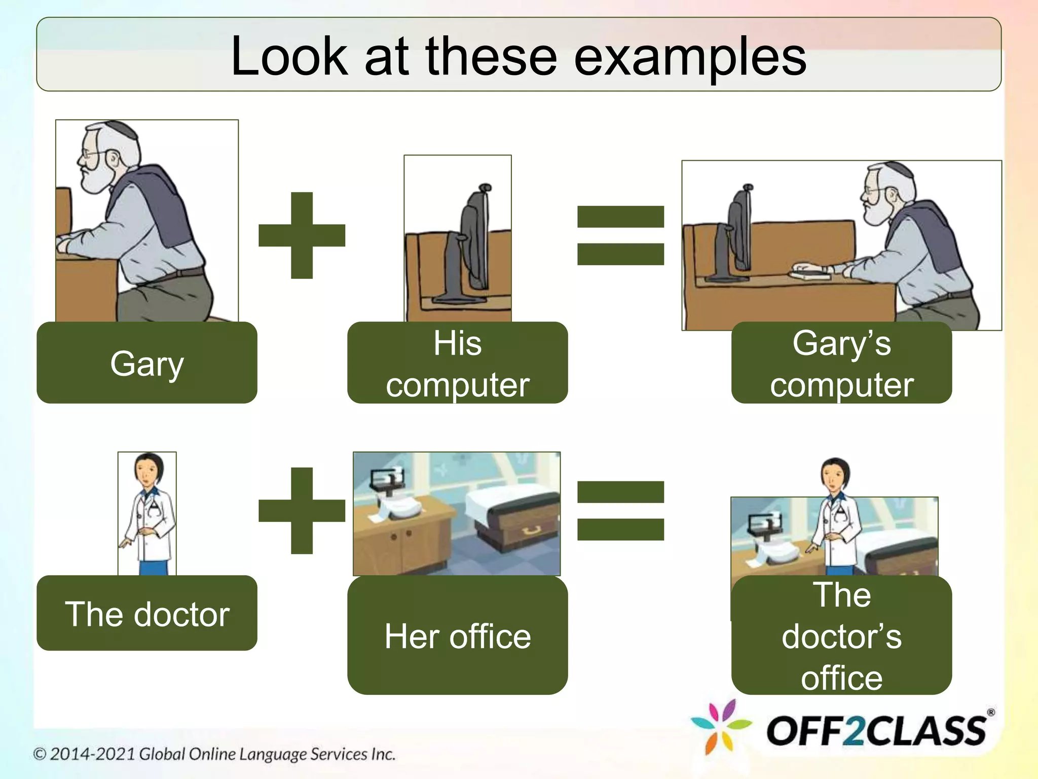 Possessive Nouns – Free ESL Lesson Plan | PPTX
