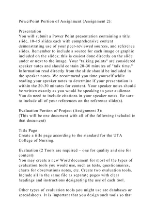 N4685 CapstoneModule 5 Capstone Project – Present.docx