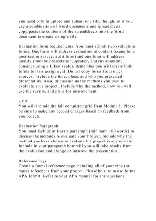 N4685 CapstoneModule 5 Capstone Project – Present.docx