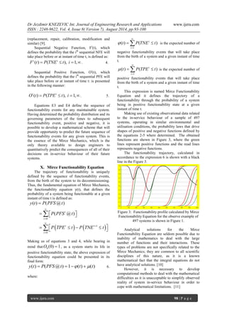 Mirce Functionability Equation | PDF