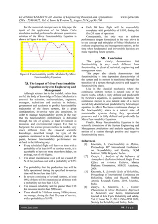 Mirce Functionability Equation | PDF