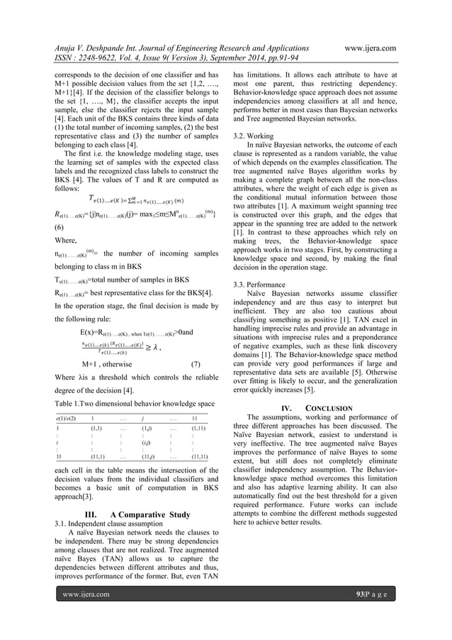 Comparision of methods for combination of multiple classifiers that predict behavior patterns | PDF