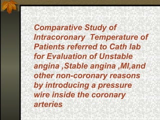 165 pressure wire | PPT | Heart and Cardiovascular Diseases | Diseases ...