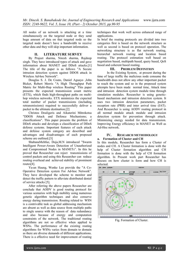 A Secure Intrusion Detection System against DDOS Attack in Wireless Ad-Hoc Network Using Multi ...