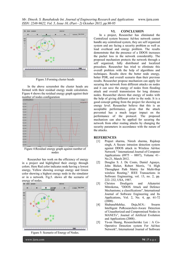A Secure Intrusion Detection System Against Ddos Attack In Wireless Ad Hoc Network Using Multi