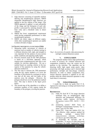 Traffic Violation Detection Using Multiple Trajectories of Vehicles | PDF
