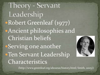 N5311 servant leadership ppt | PPT