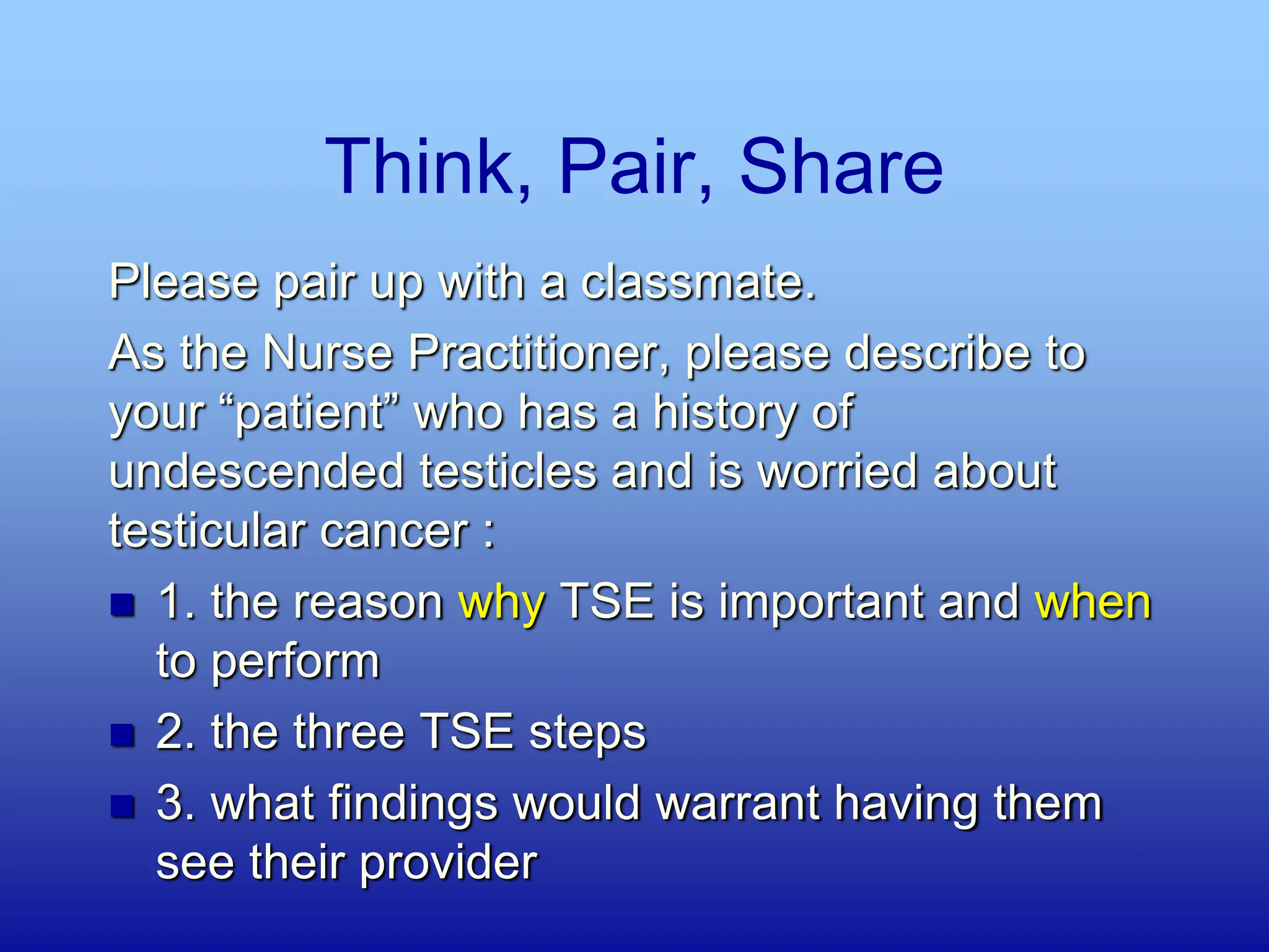 N544- Physical Assessment of the Male GU System, Anus, Rectum and ...