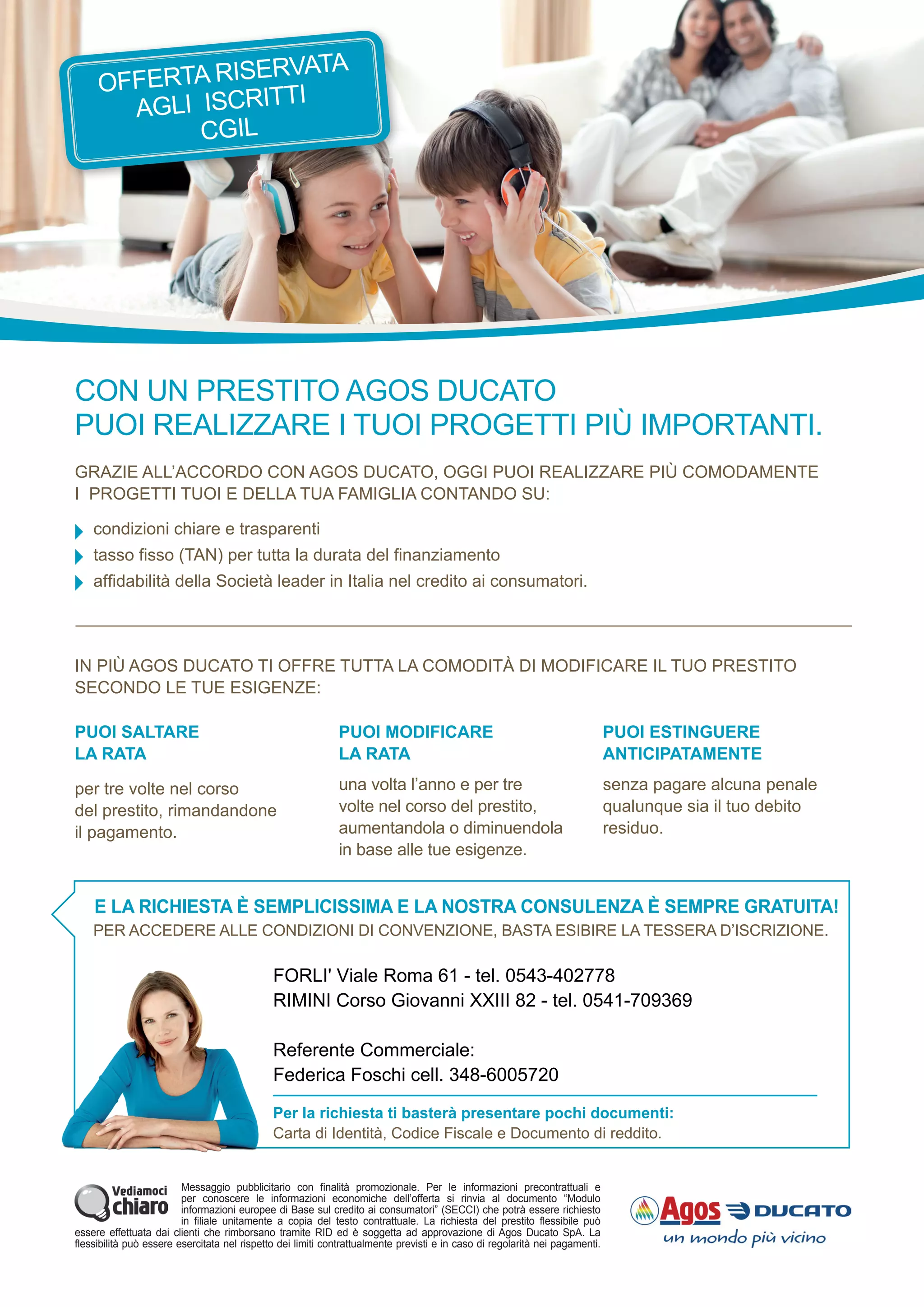 Convenzione AGOS Ducato ISCRITTI CGIL | PDF | Business | Business and Finance