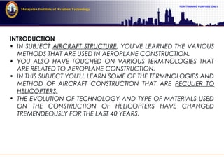 Helicopter structure | PPT
