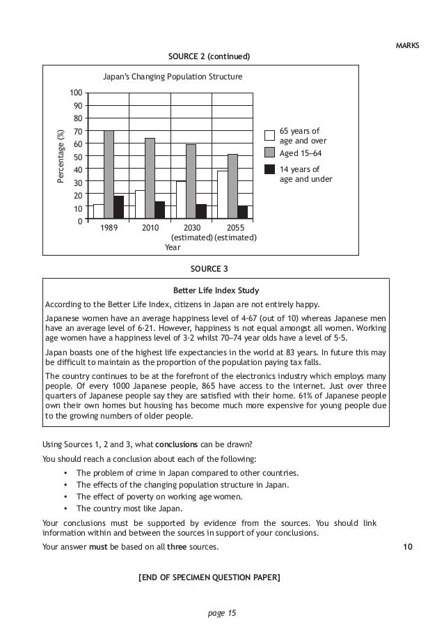 National 5 Modern Studies exam – specimen – Belmont Modern Studies