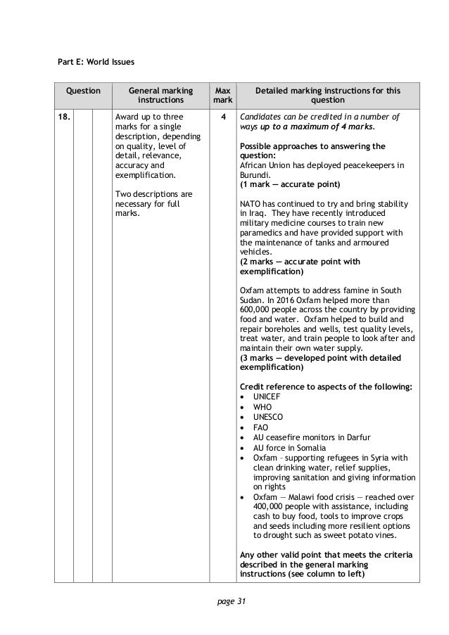 National 5 Modern Studies exam – specimen – Belmont Modern Studies