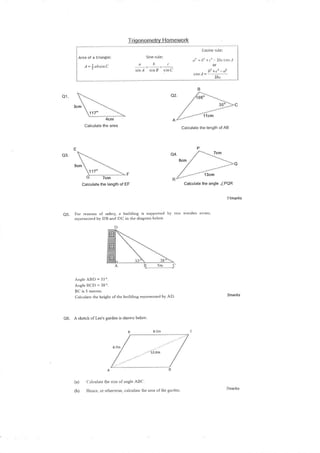 N5 unit 3 homeworks | PDF