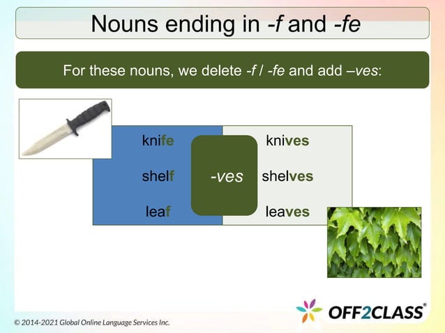 Singular And Plural Regular Nouns – Free ESL Lesson Plan | PPTX