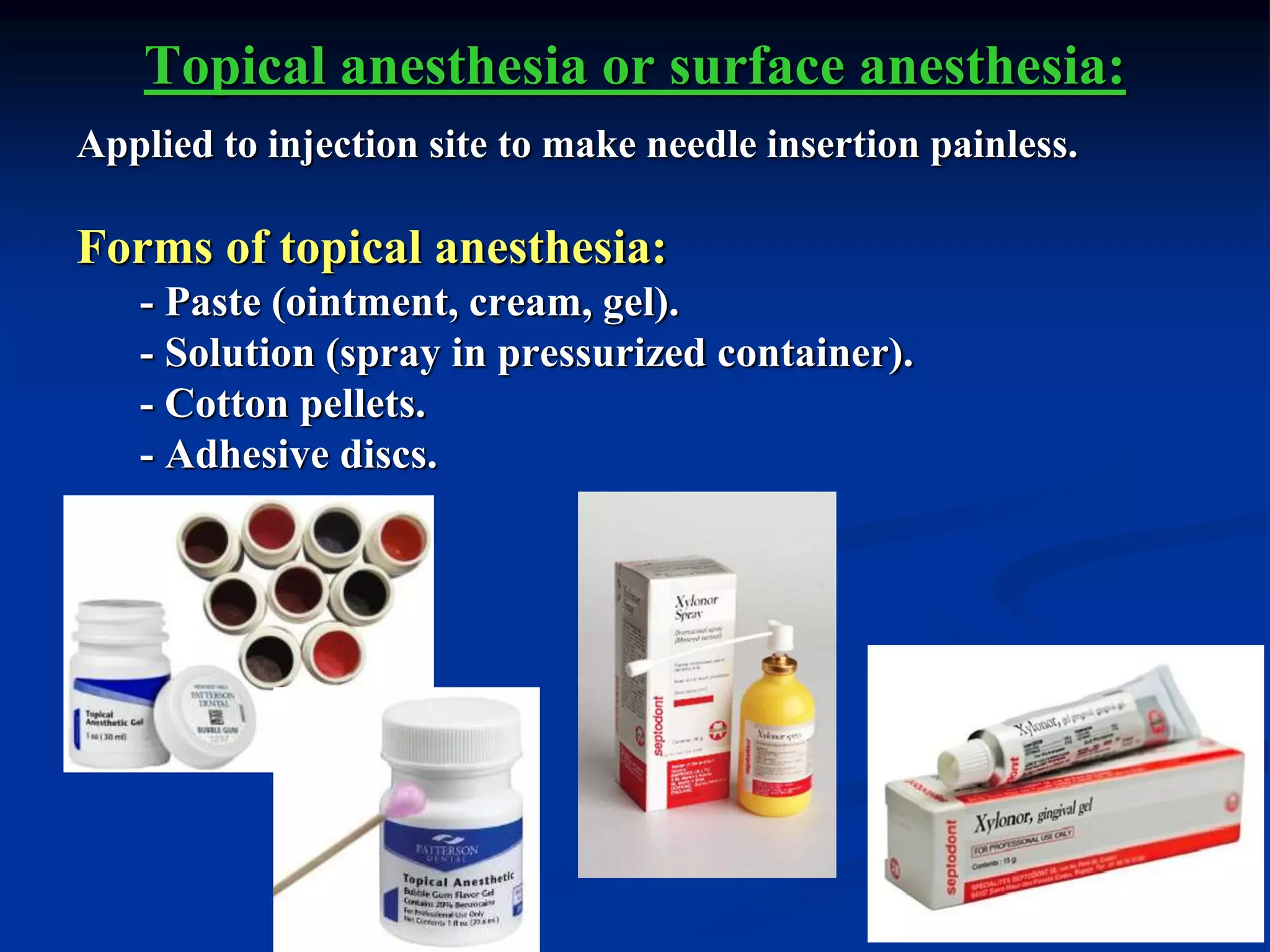local anesthesia for dental child patient | PPT