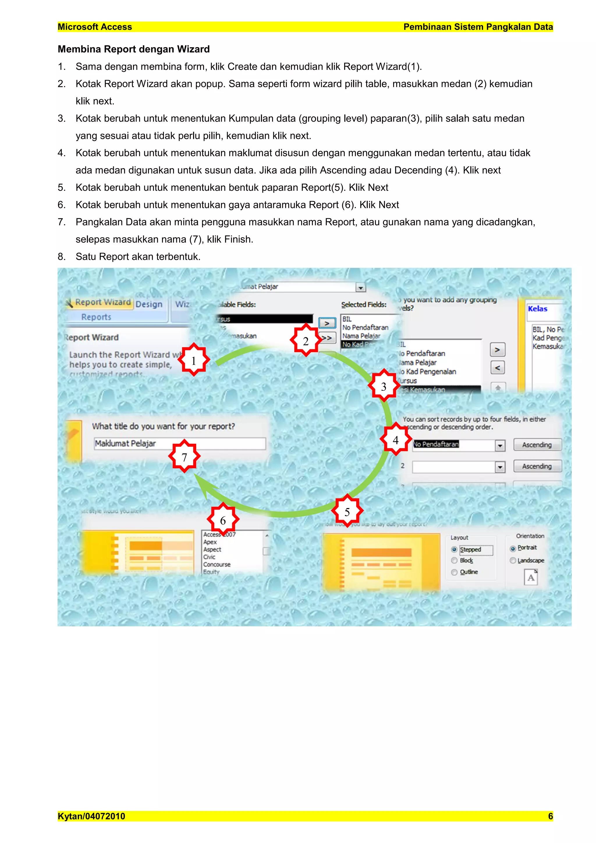 Bab 1 | PENGENALAN KEPADA PANGKALAN DATA | PDF