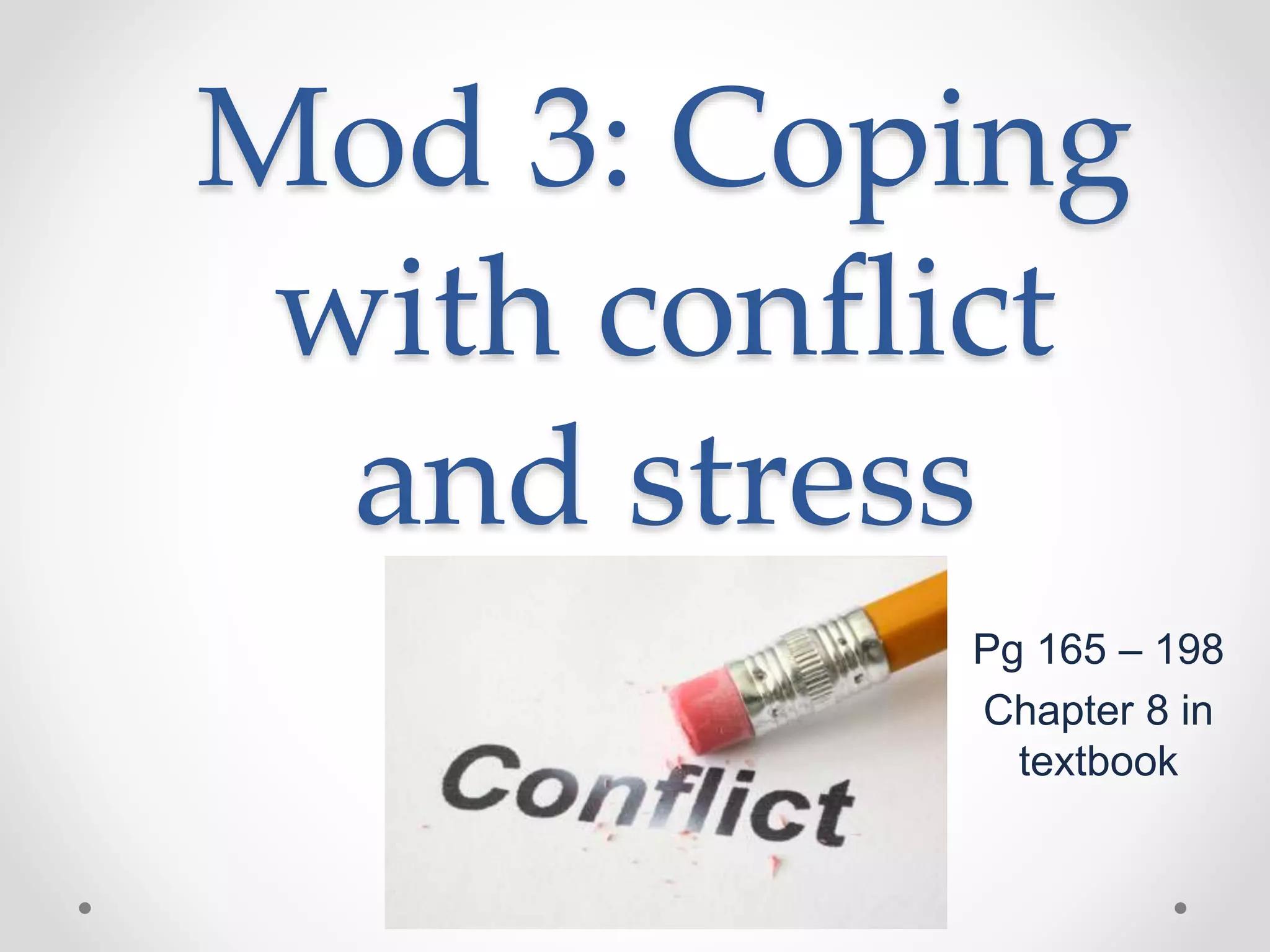 N6 Communication - Coping with Conflict and Stress for N6 students at ...