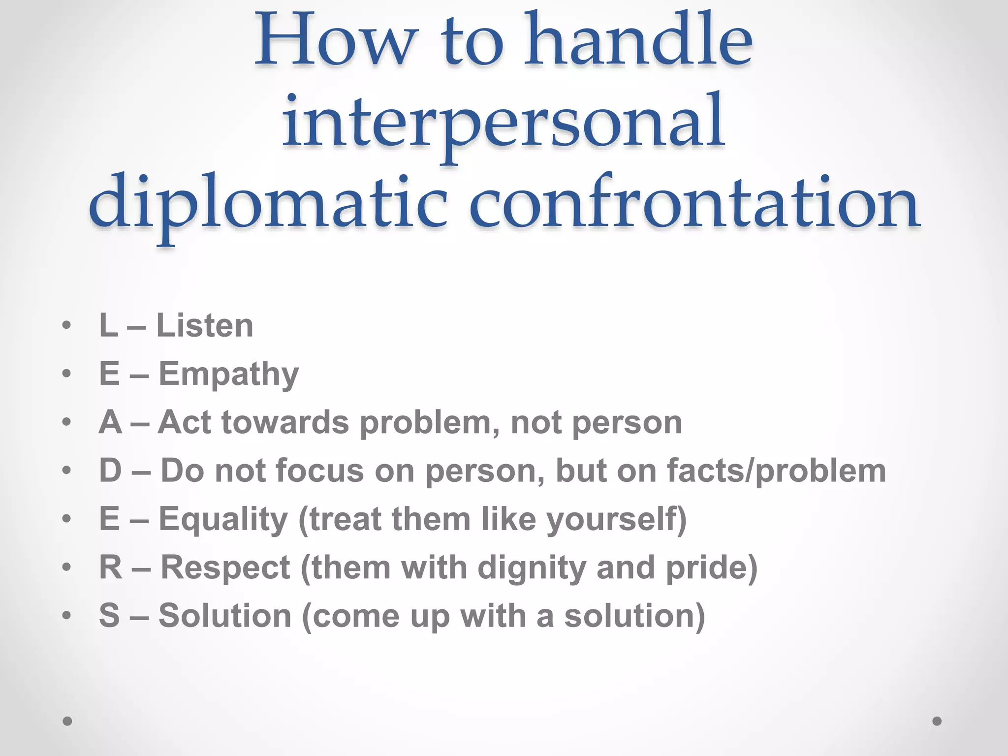 N6 Communication - Coping with Conflict and Stress for N6 students at ...