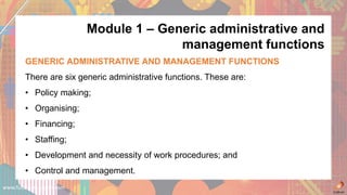 N6 Public Administration.pptx | Political Issues & policy | Politics