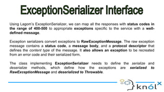 Exception Handling With Lagom | PPT
