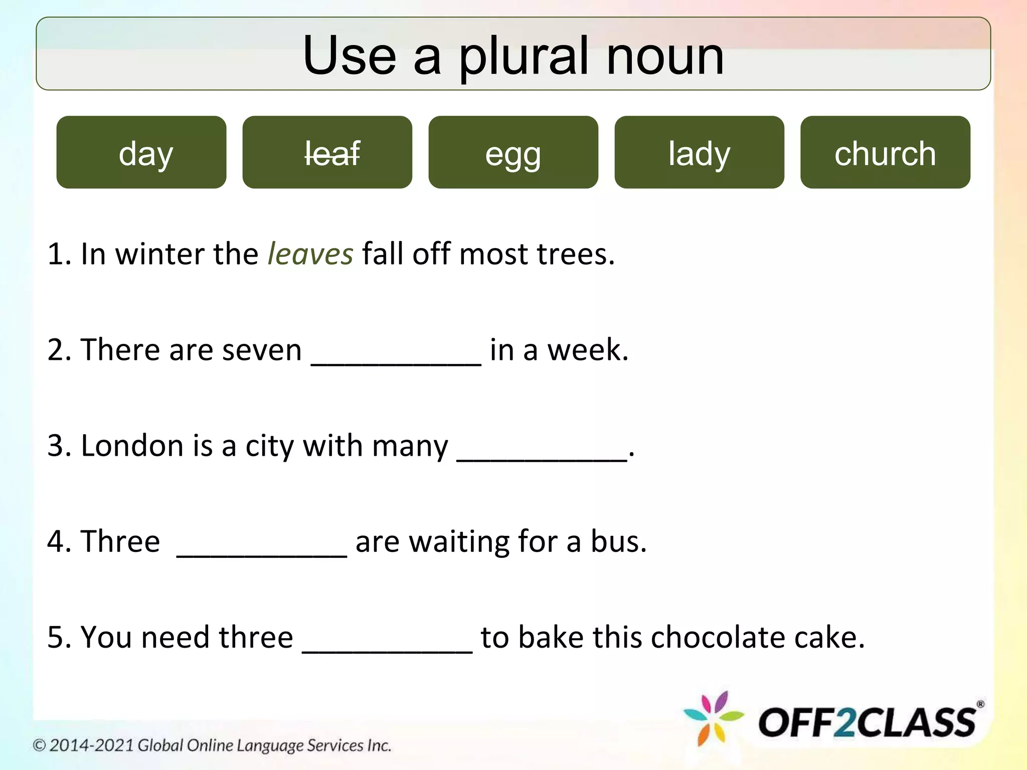 Countable And Uncountable Nouns – Free ESL Lesson Plan | PPTX