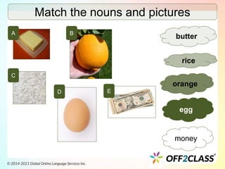 Countable And Uncountable Nouns – Free ESL Lesson Plan | PPTX