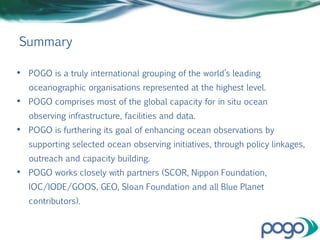 C0.4: POGO Overview - Sophie Seeyave | PPTX