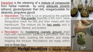Herbal medicine Intro 1 | PPTX