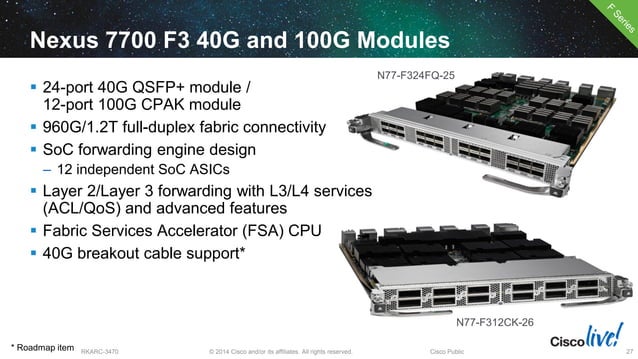 N7K Hardware Architecture and it's components | PDF