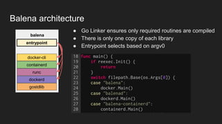 Balena: a Moby-based container engine for IoT | PPTX
