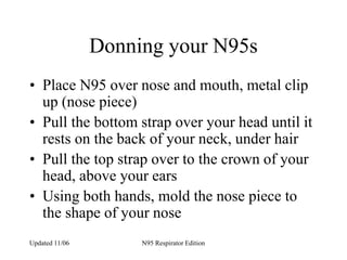 N95 resp training updated | PPTX