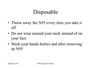 N95 resp training updated | PPTX