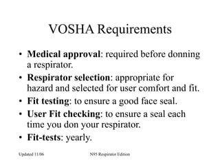N95 resp training updated | PPTX