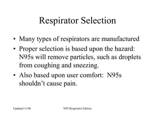 N95 resp training updated | PPTX