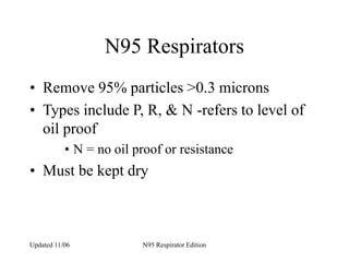 N95 resp training updated | PPTX