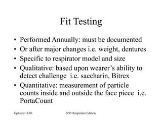 N95 resp training updated | PPTX