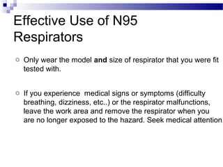 N95 training | PPT