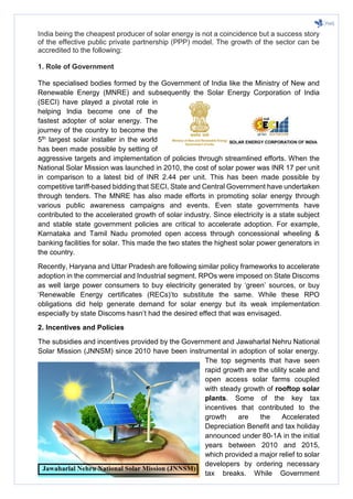 case study economics of solar power | PDF
