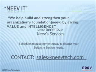 Neev Info Tech | PDF