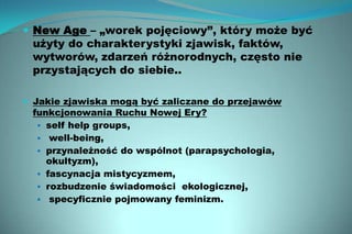 New Age | PPT
