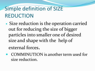 size reduction | PPTX