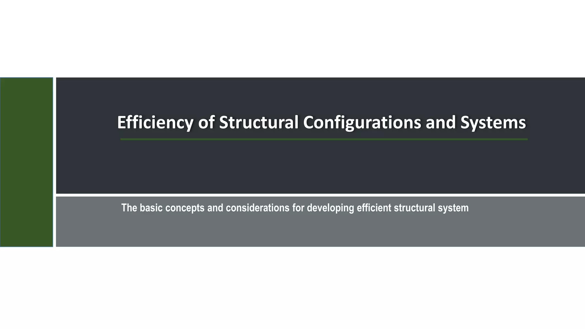 Cost Effective Structural Configurations For Tall Buildings by Dr ...